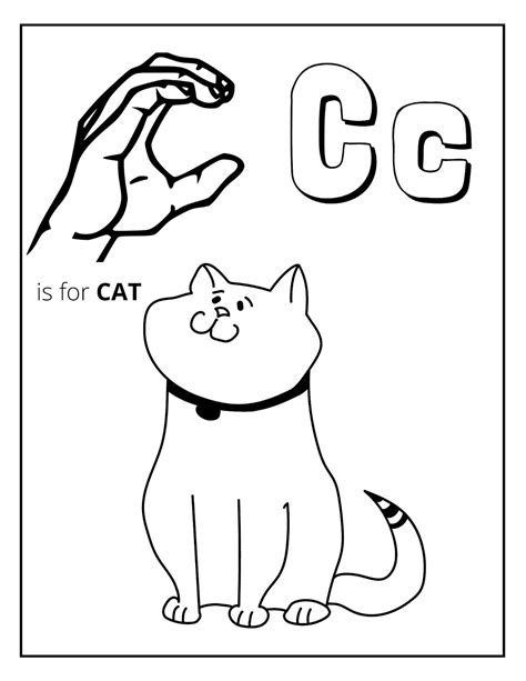 Image result for Sign Language Coloring Pages