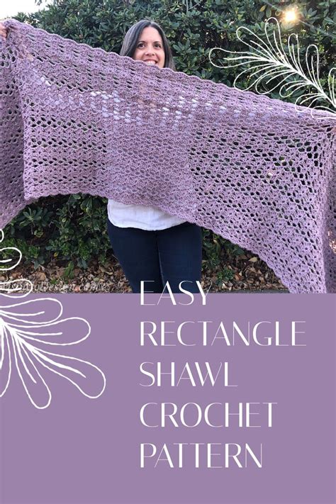 Image result for Rectangle Shawl Crochet Pattern