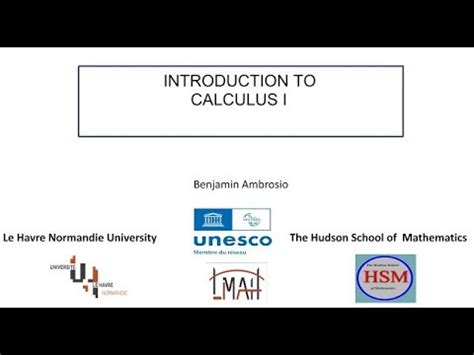 Image result for Calculus Introduction YouTube