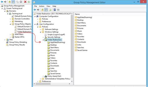 Image result for Folder Redirection Redirect Setup