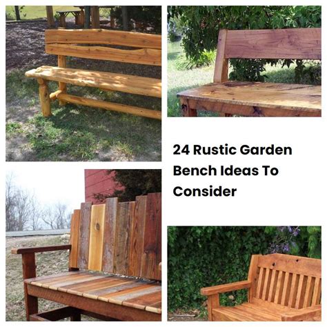 Image result for Rustic Garden Bench