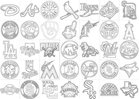 Image result for MLB Coloring Pages