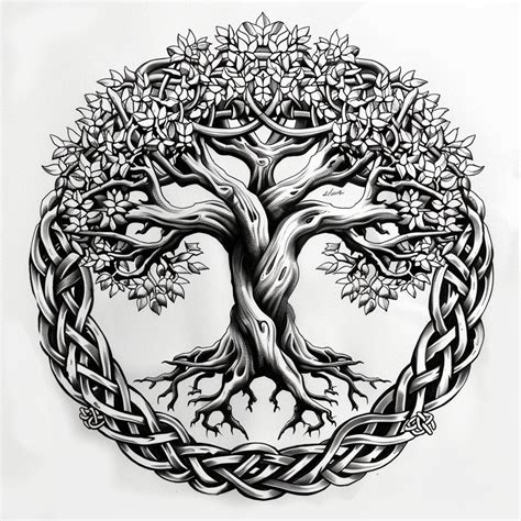 Image result for Simple Tree of Life Designs Celtic