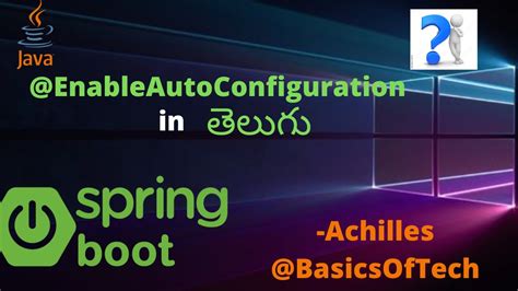 Image result for Enableautoconfiguration Simple Explanation
