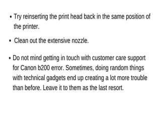 Image result for Canon Printer MX922 Error Code B200