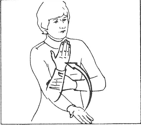 Image result for Sign Language Coloring Pages