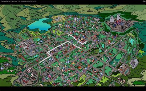 Image result for Springfield The Simpsons