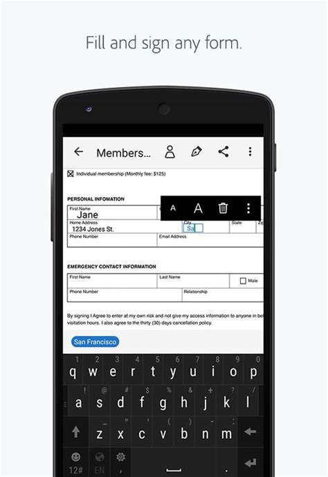 Image result for Adobe Fill Sign App