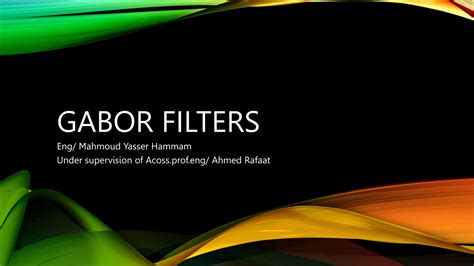 Image result for Gabor Filter Applications