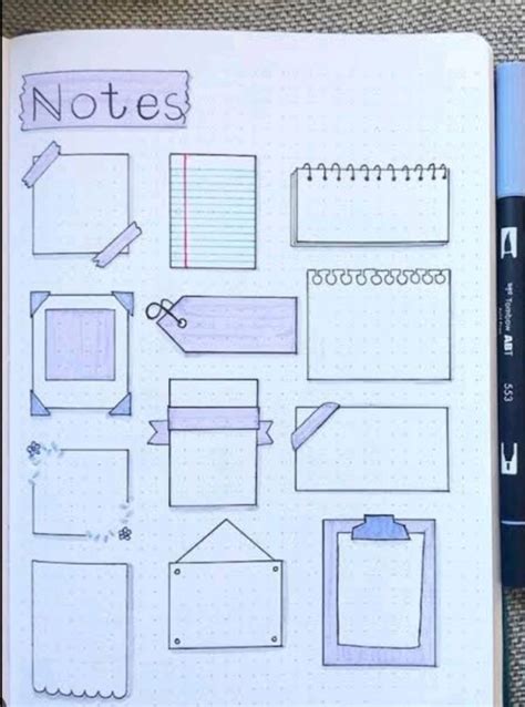 Image result for Notebook Notes Design Ideas