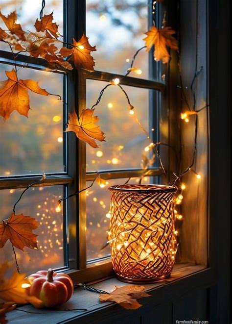 Image result for Fall Season Window Decorations