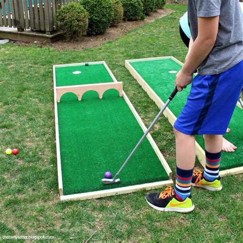 Image result for DIY Mini Golf Course