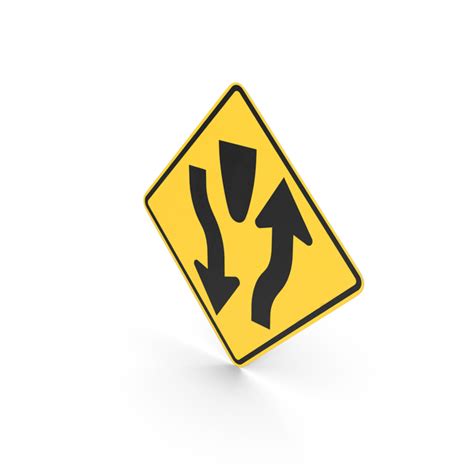 Image result for Divided Highway Sign