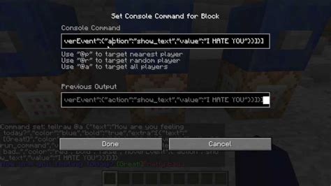 Image result for How to Use Tellraw Minecraft