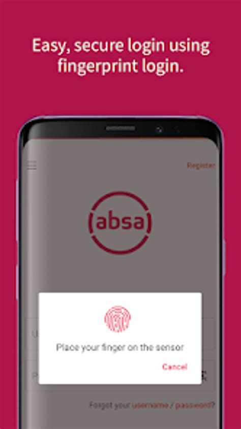 Image result for Absa Banking App Menu