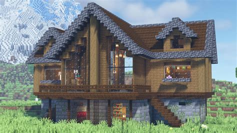 Image result for Wood Mansion Minecraft Tutorial