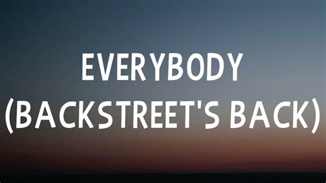 Image result for Back Streets Back Lyrics