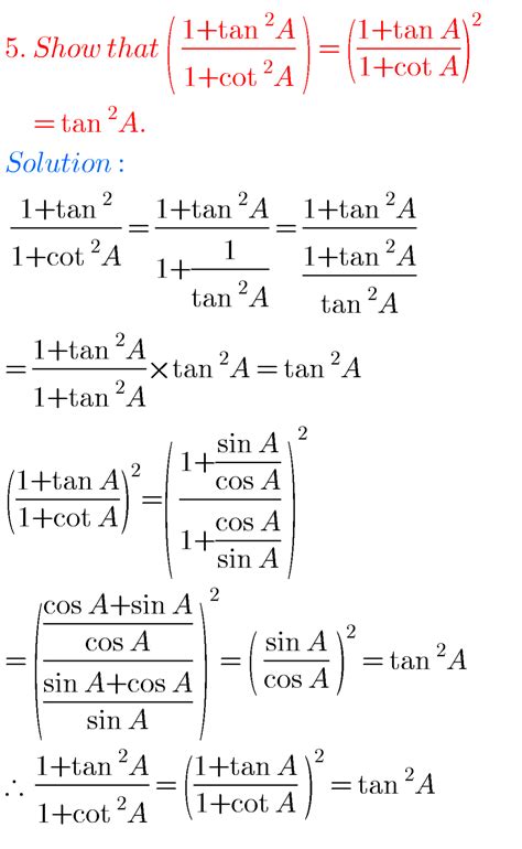 Image result for Maths Trigonometry Class 10 Last Exercise