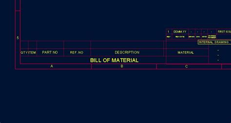 Image result for Creo Simple Drawing Table