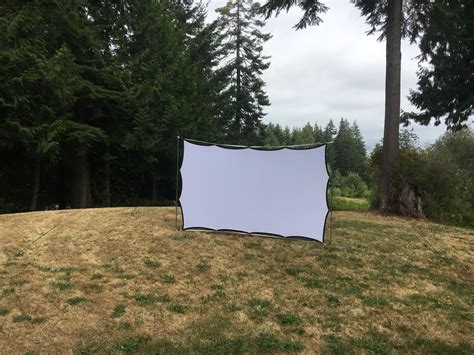 Outdoor Projector Screen : 9 Steps (with Pictures) - Instructables