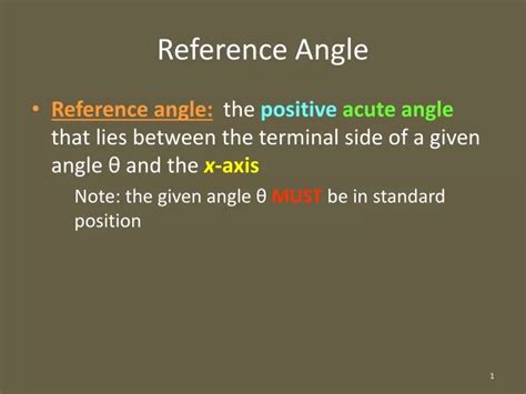 Image result for Labeling Reference Angle