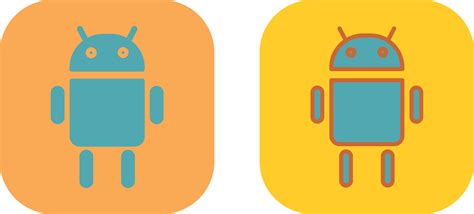 Android Icon Design 42905282 Vector Art at Vecteezy