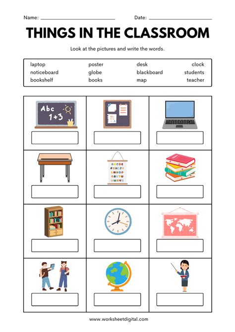 Image result for Classroom Objects