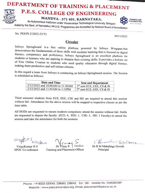 Image result for Infosys Springboard Certificate Sample