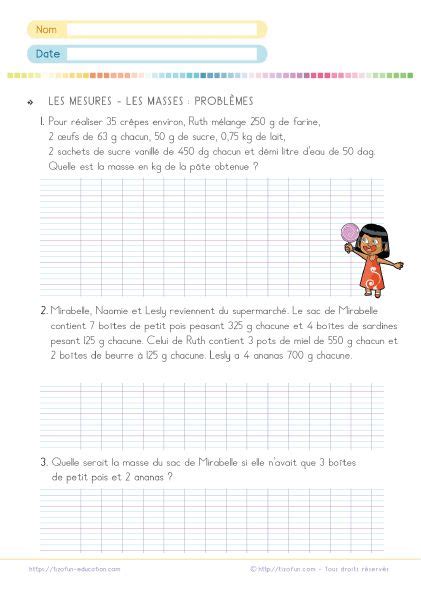 Image result for Exercice CM2 Math