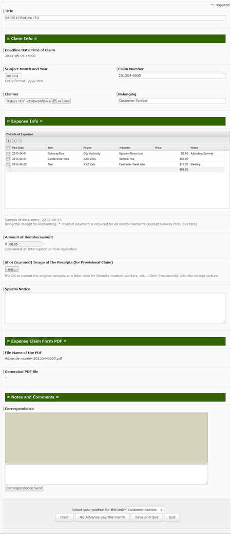 Image result for Expense Claim Approval Workflow