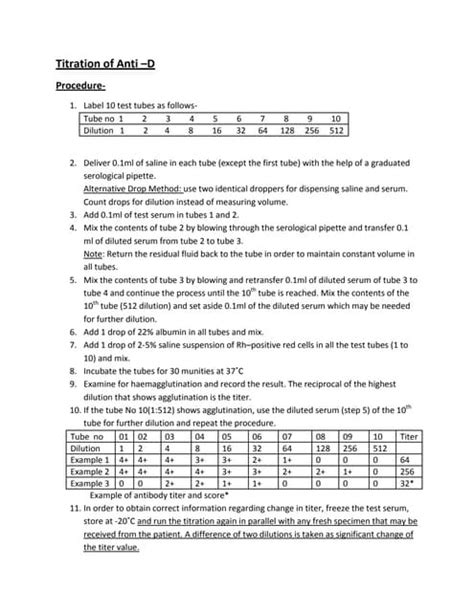 Image result for Du Test Procedure