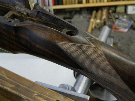 Image result for Custom Gun Stock Checkering