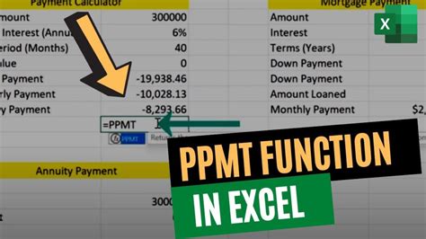 Image result for Ppmt Function Excel