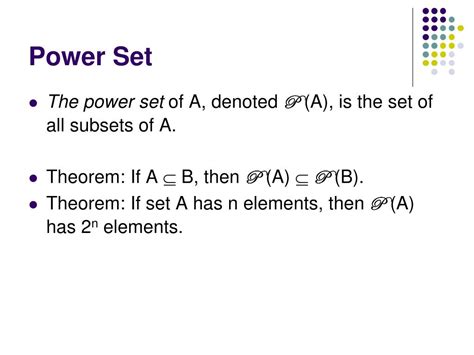 Image result for Example of Power Set