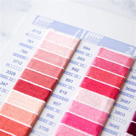 Image result for DMC Thread Color Card