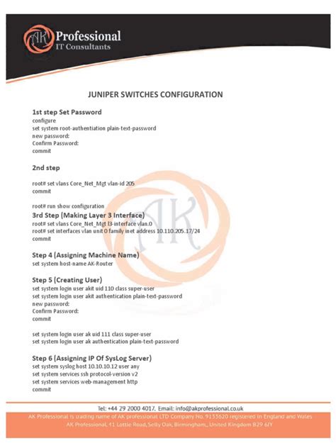 Image result for Juniper Set IP Address