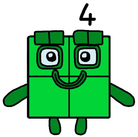 Image result for NumberBlocks Number 4