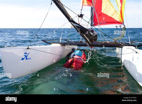 Image result for Catamaran Capsizing