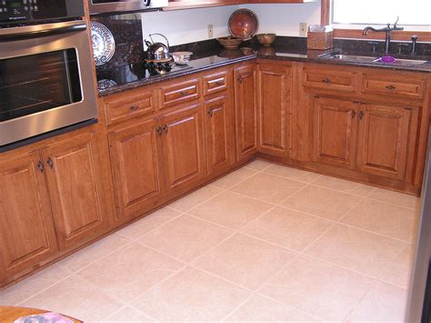 Large Format Porcelain Tile Kitchen Floor in Clinton, Ohio - Classic ...