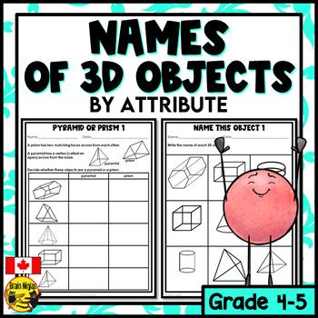 Image result for 3D Objects with Names