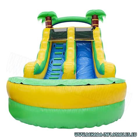 Image result for Inflatable Slide for Pool