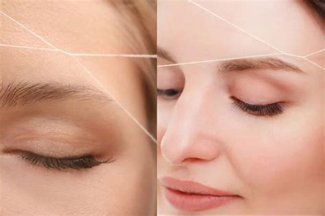 Image result for Forehead Threading