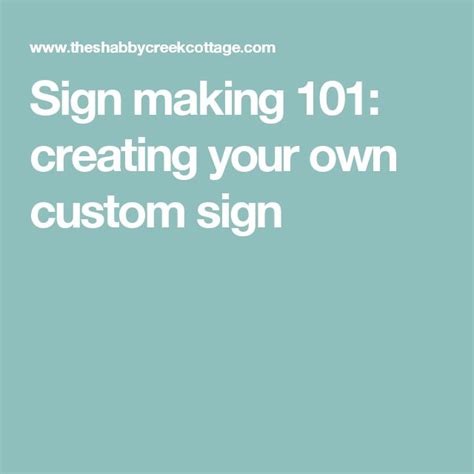 Image result for Sign Making