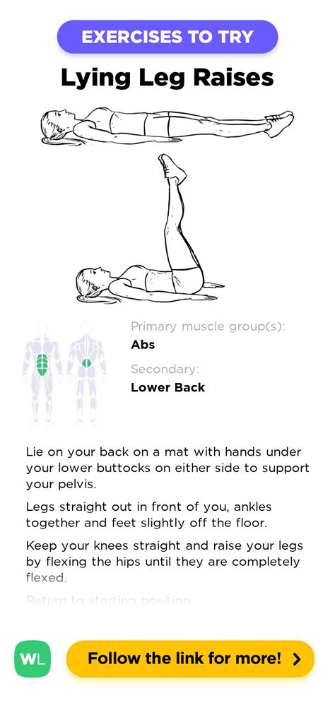 Image result for Leg Raises Exercise