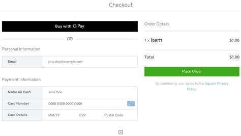 Image result for Tutorial Square Checkout Links