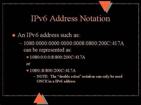 Image result for IPv6 Notation