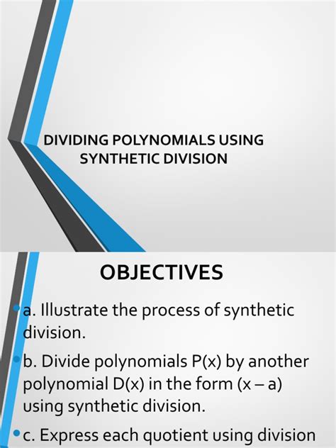 Image result for Polynomial Synthetic Division Examples