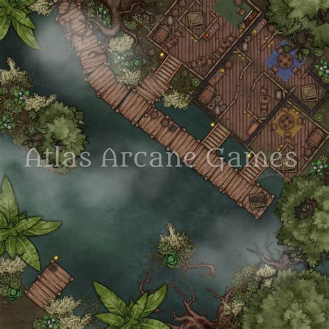 Image result for Swamp RPG Map
