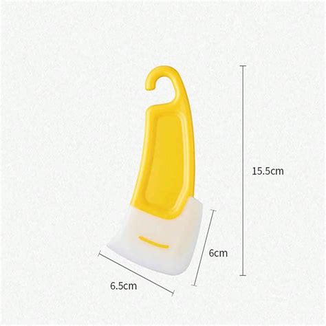 2Pcs Silicone Pan Scraper, Kitchen Stain Remover, Dish Cleaning Scraper ...