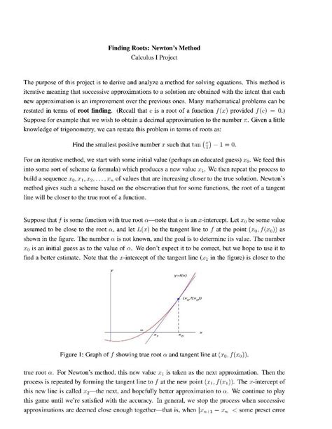 Image result for Newton's Root-Finding Method